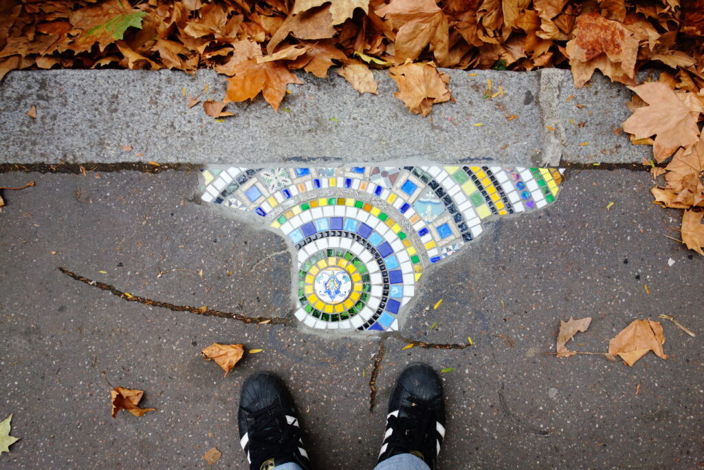 Ememem Transforms Potholes Into Stunning Mosaics Across Europe