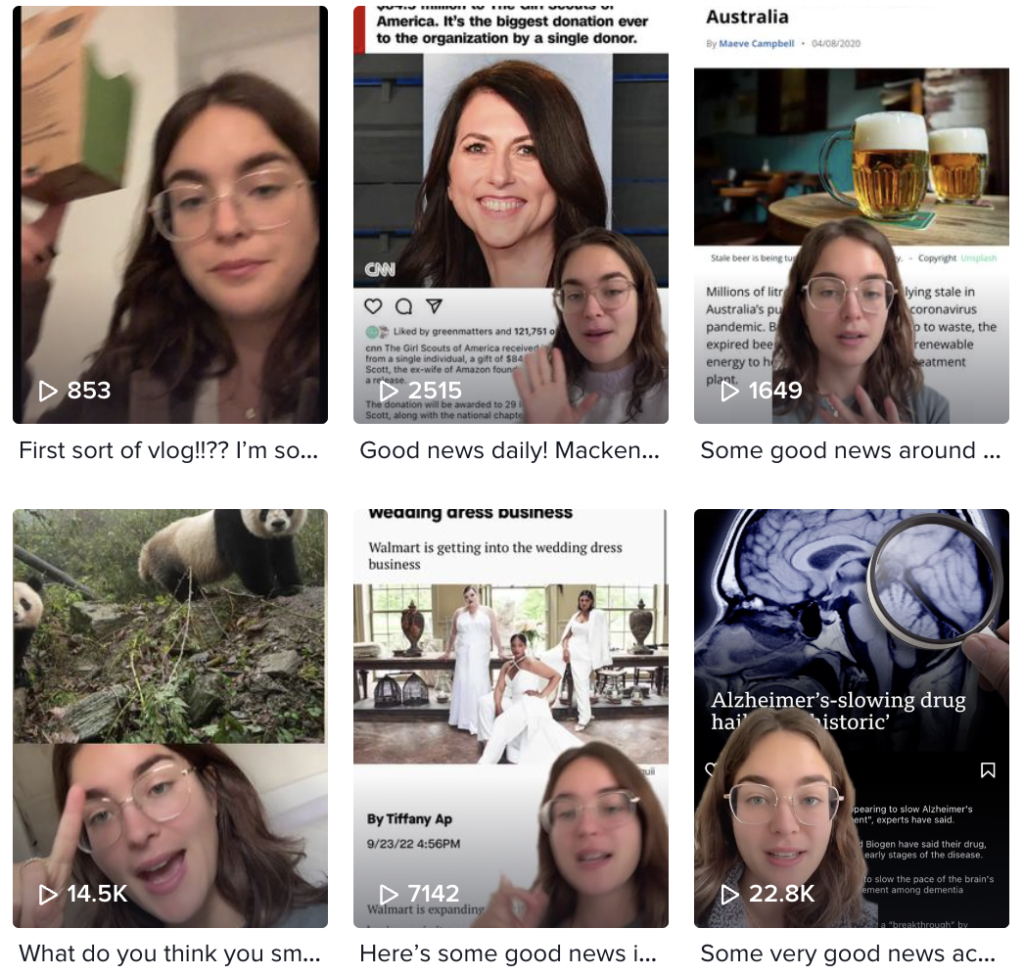 Victoria Cardenas Brings Positivity to TikTok with Good News